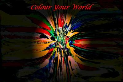 'Colour Your World' Art Print - Ruth Palmer | Art.com