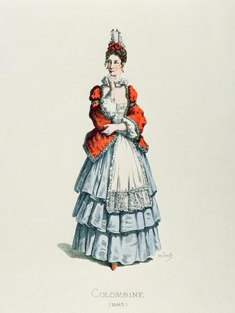 'Columbine, Character from the Commedia Dell'Arte' Giclee Print | Art.com