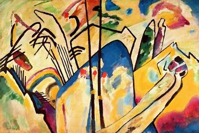 'Composition No. 4, 1911' Giclee Print - Wassily Kandinsky | Art.com