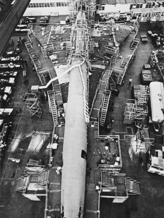 'Concorde Construction' Photographic Print | Art.com