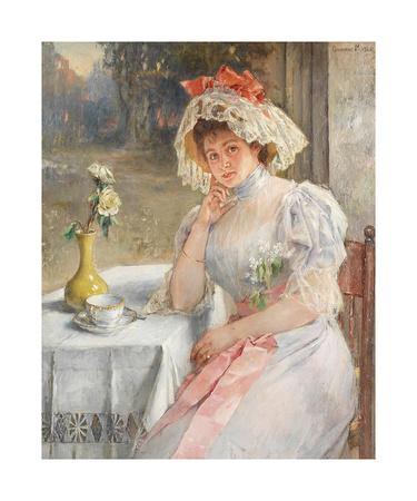 Portrait of a Lady Premium Giclee Print - Constant Mayer | Art.com