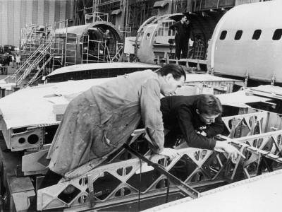 'Construction of Concorde' Photographic Print | Art.com