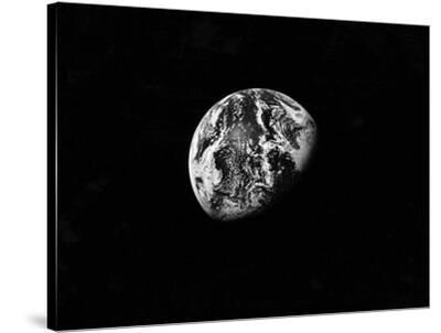 'Earth From Space' Stretched Canvas Print - Contemporary Photography ...