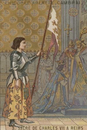 'Coronation of King Charles VII of France at Reims, 1429' Giclee Print ...