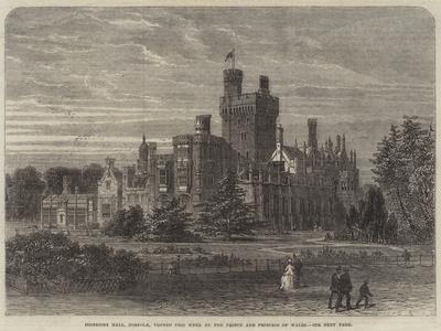 'Costessey Hall, Norfolk, Visited This Week by the Prince and Princess ...