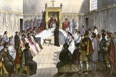 Court during the Inquisition in Spain: Figures Judges for Heresie ...
