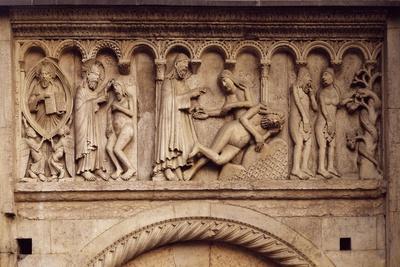 'Creation of Adam and Eve and Original Sin, Scenes from Stories of ...