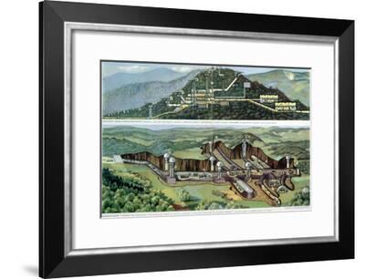 Cross Section View of the Maginot Line Giclee Print by | Art.com
