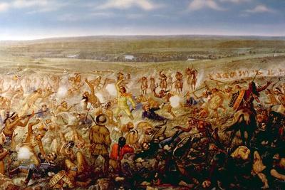 Custer's Last Stand, General George Armstrong Custer at the Battle of ...