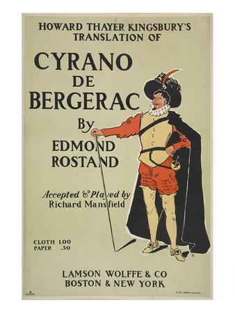 'Cyrano de Bergerac' Premium Giclee Print | Art.com
