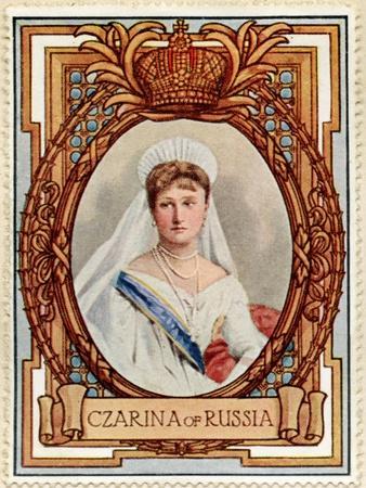 Czarina of Russia, Stamp Art Print | Art.com