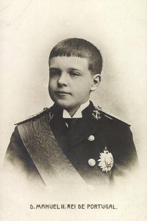'D. Manuel Ii, Rei De Portugal, König, Portrait' Giclee Print | Art.com