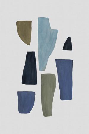 'Simple Shapes - Arrange' Giclee Print - Dana Shek | Art.com