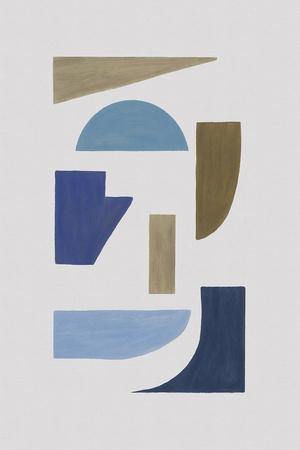 'Simple Shapes - Drift' Giclee Print - Dana Shek | Art.com