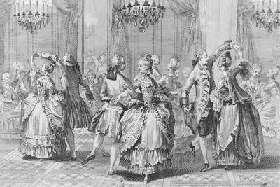 Dancing the Minuet Giclee Print | Art.com