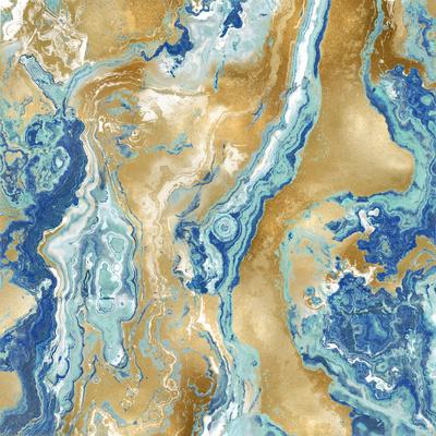 'Onyx Aqua' Art Print - Danielle Carson | Art.com