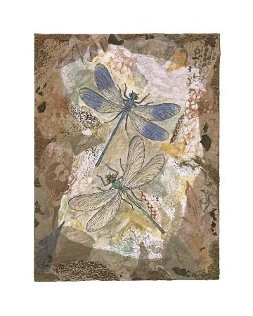 'Honeycomb Dragonflies' Giclee Print - David Hewitt | Art.com