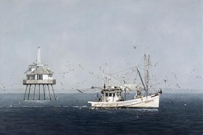 'Middle Bay Light' Giclee Print - David Knowlton | Art.com