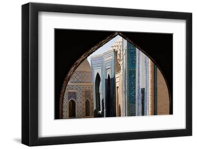 The world-famous Islamic architecture of Samarkand, Uzbekistan, Central ...