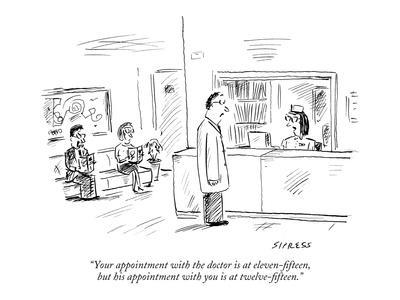 New Yorker Cartoons Doctor