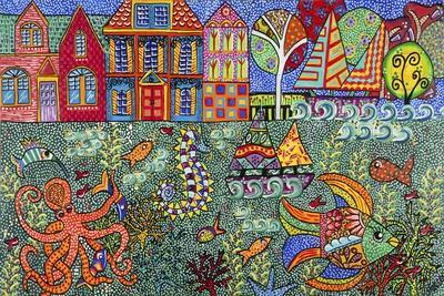 'Under the Sea' Giclee Print - Debra Denise Purcell | Art.com