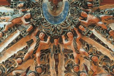 Decoration from Interior of Church of Santa Maria Tonantzintla ...