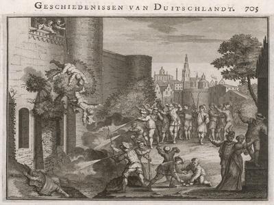 'Defenestration of Prague' Art Print | Art.com