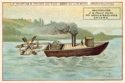 First Steam Engine Boat