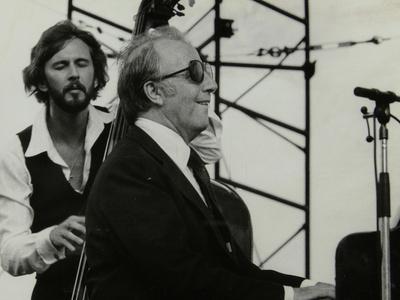 'George Shearing and Brian Torff on Stage at the Capital Radio Jazz ...