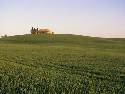 'House on Grassy Hill' Photographic Print - Dennis Degnan | Art.com