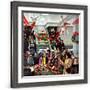 '"Department Store at Christmas", December 6, 1952' Giclee Print - John ...