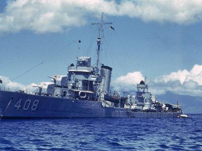 'Destroyer Uss Wilson During Us Navy Manuevers Off the Hawaiian Islands ...