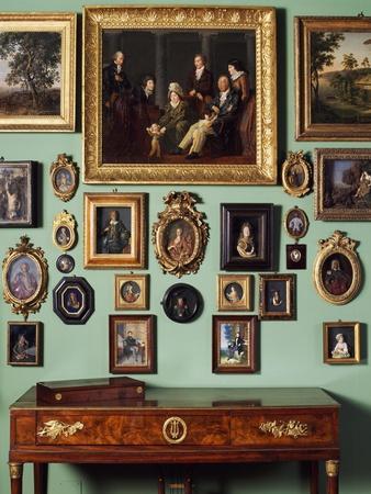 Detail from Picture Gallery, Mario Praz Museum House, Rome Giclee Print ...
