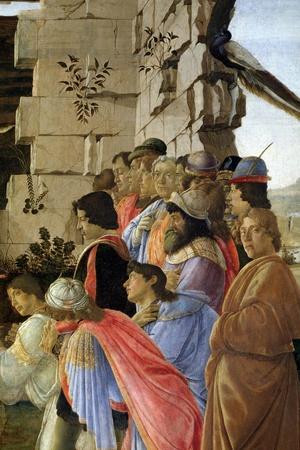 'Detail of the Adoration of the Magi Showing Self-Portrait by Sandro ...