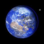 'Ringed Earth-like Planet, Artwork' Photographic Print - Detlev Van ...