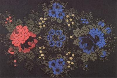 'Diamond Flower Pattern' Giclee Print | Art.com