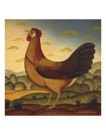 'Hen' Art Print - Diane Ulmer Pedersen | Art.com