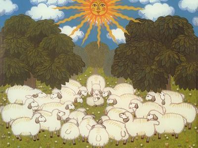 'Sheep III' Giclee Print - Ditz | Art.com