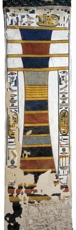 'Djed Pillar Representing Osiris' Backbone Bearing Resurrection Bone ...