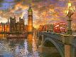 'Westminster Sunset' Art Print - Dominic Davison | Art.com