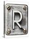 'Old Metal Alphabet Letter R' Art Print - donatas1205 | Art.com