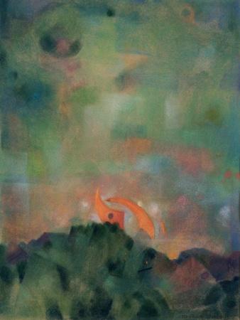 'Untitled (Hang Gliding?), 1993 (Pastel on Velvety Paper)' Giclee Print ...