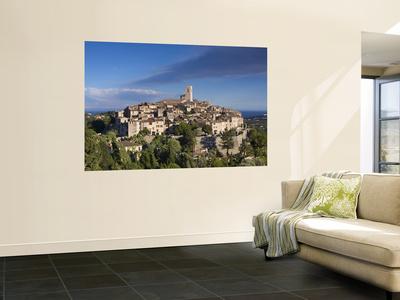 'St-Paul-De-Vence, French Riviera, Cote d'Azur, France' Giant Art Print ...