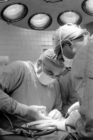 'Dr. Adrian Kantrowitz in Surgery. Brooklyn, NY June 1966' Photographic ...