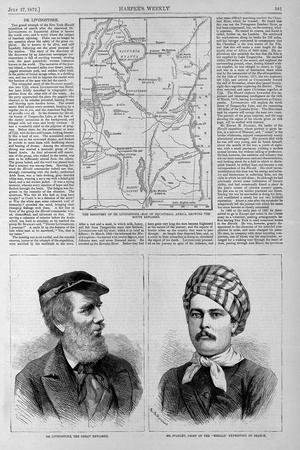 'Dr. Livingstone, the Great Explorer. Mr. Stanley, Chief of the Herald ...