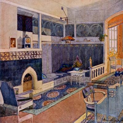 'Drawing Room, Early C20th' Giclee Print | Art.com