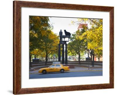 Duke Ellington Statue, Frawley Circle, Harlem, Manhattan, New York City ...