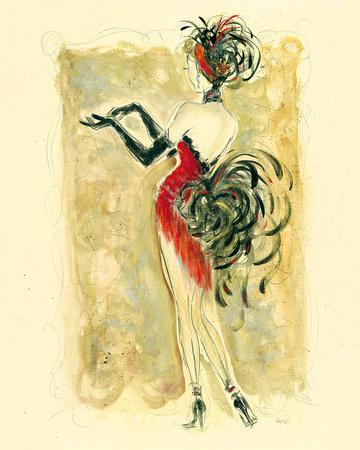 Lady Burlesque III Giclee Print - Dupre | Art.com