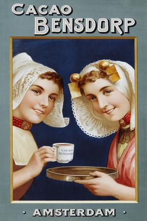 'Dutch Advertising Poster for Cacao Bensdorp' Giclee Print | Art.com