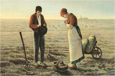 'Dutch Peasants in Field' Art Print | Art.com